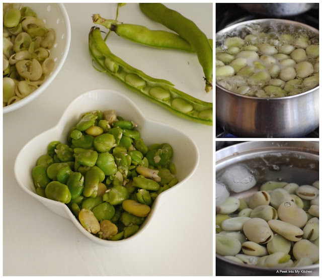 A Peek into My Kitchen: Fava Beans (Broad Beans) Khasta Kachori ~ Day 151