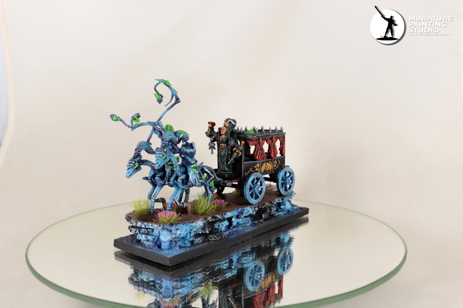 Miniature Painting Studio: Warhammer Vampire Counts Black Coach Level 3