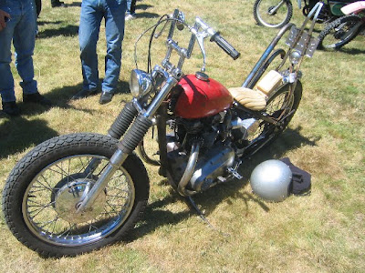IN RUST WE TRUST: Triumph 60's chopper