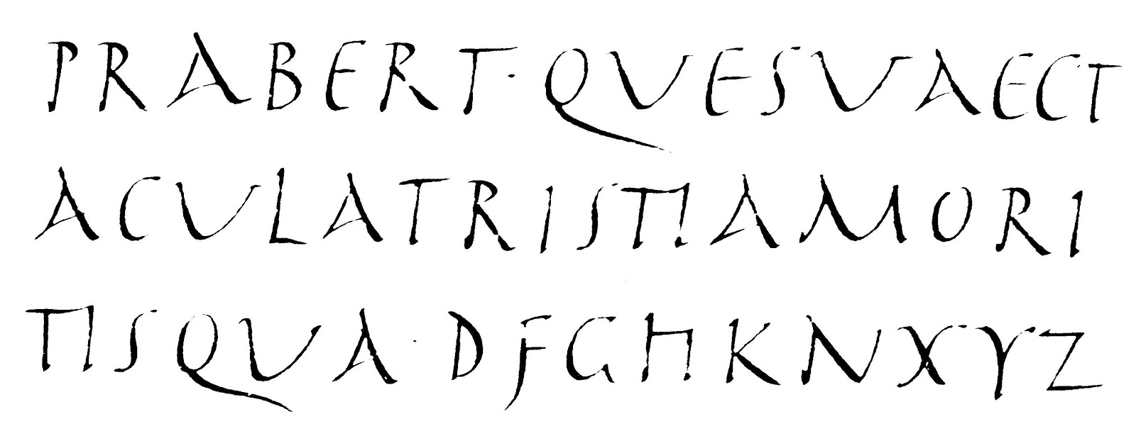 Pen and Ink Calligraphy: September 2012