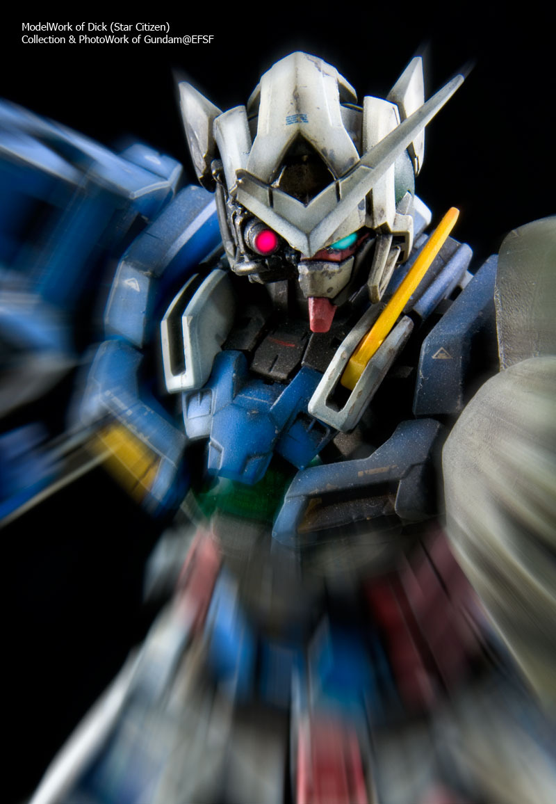 GUNDAM GUY: MG 1/100 Gundam Exia R1 - Painted Build
