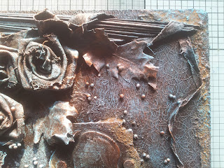 Barnsley Crafter: Powertex, The finished Journal Cover