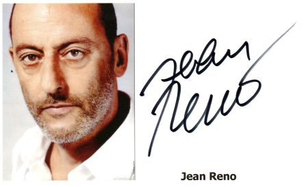 Kiwiautogal's Autographs: Jean Reno