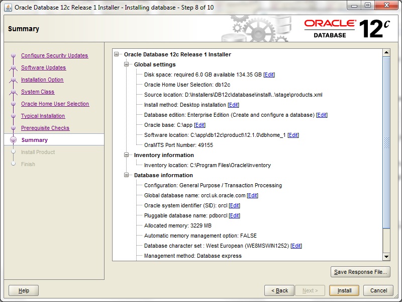 Come Lets Get Confused Installation Of Oracle Database 12c R1 121010