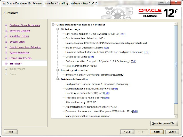 Come Lets Get Confused Installation Of Oracle Database 12c R1 12 0493