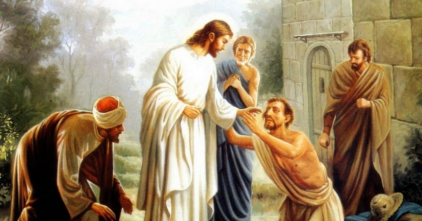 AMOR ETERNO: Lectura del Santo Evangelio Según San Juan 9, 1-41