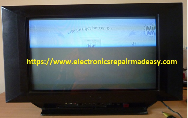 electronics repair made easy: Sanyo 21 inch CRT television model ...