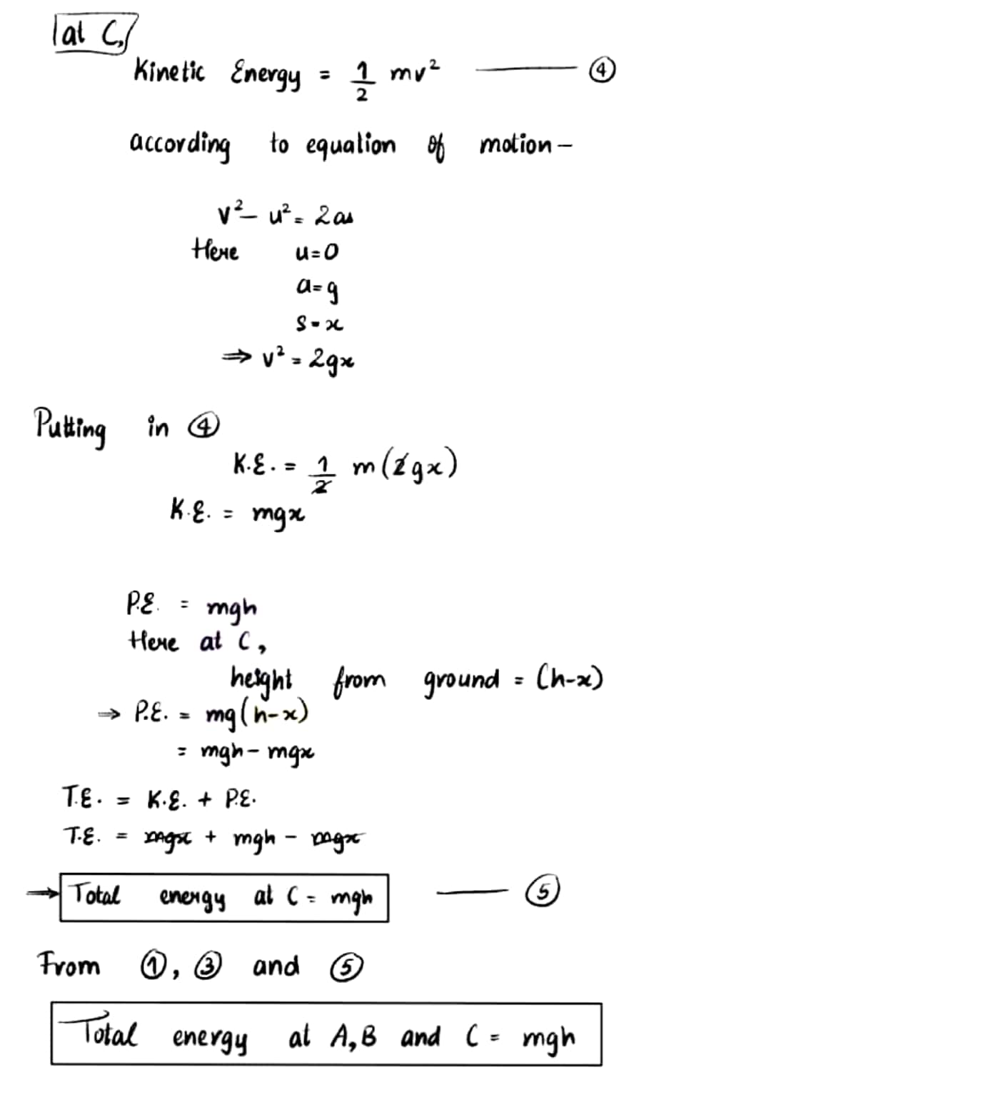 Work power and energy notes - Studypur