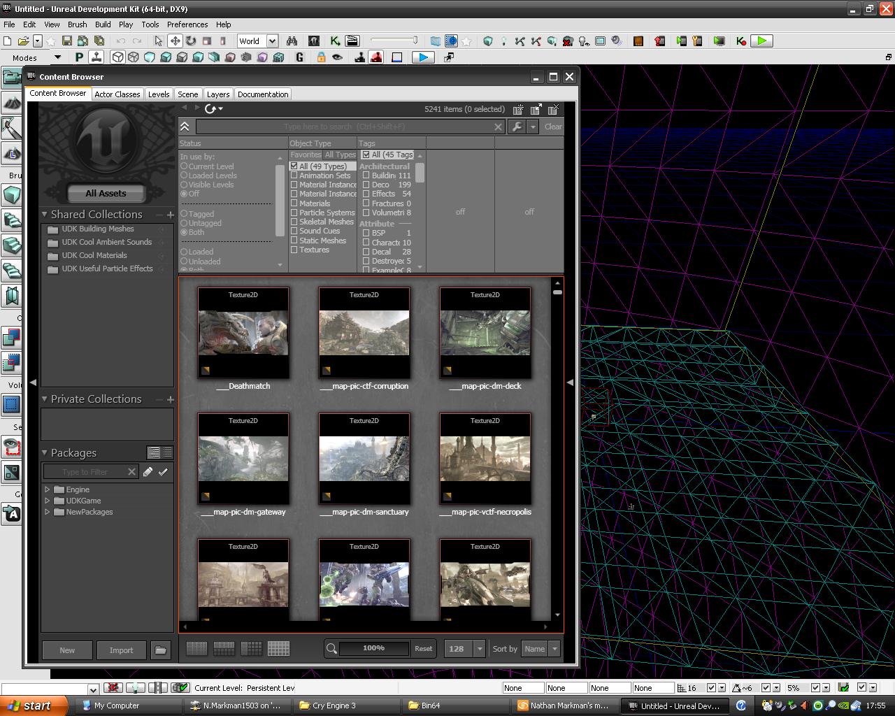 Games Design 3D level environments log (Project 4): Source, Cry Engine ...