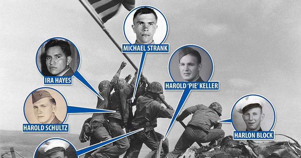 War News Updates: The Marines Who Raised The American Flag At Iwo Jima ...