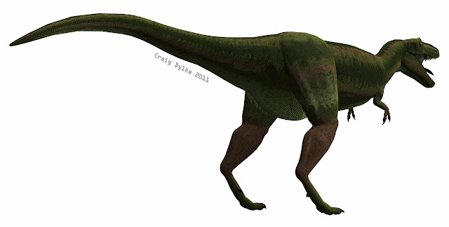 Craig Dylke's Prehistoric Art: Gorgosaurus 2011
