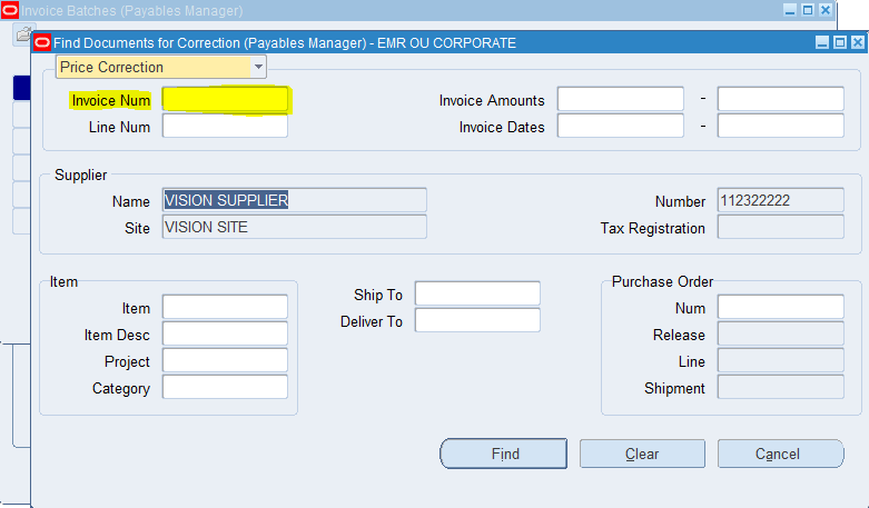 Oracle Application's Blog: How to Apply Credit Memo to invoice in ...