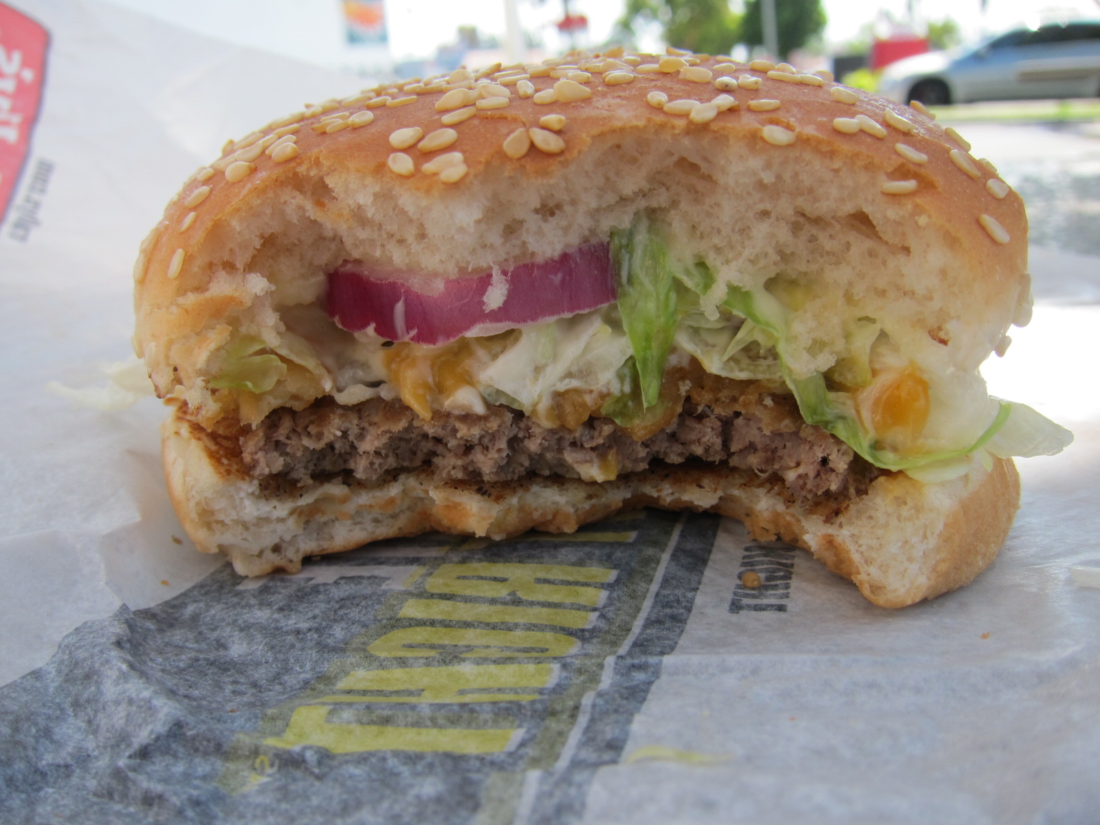 Review: Rally's - Cheddar Pub Burger