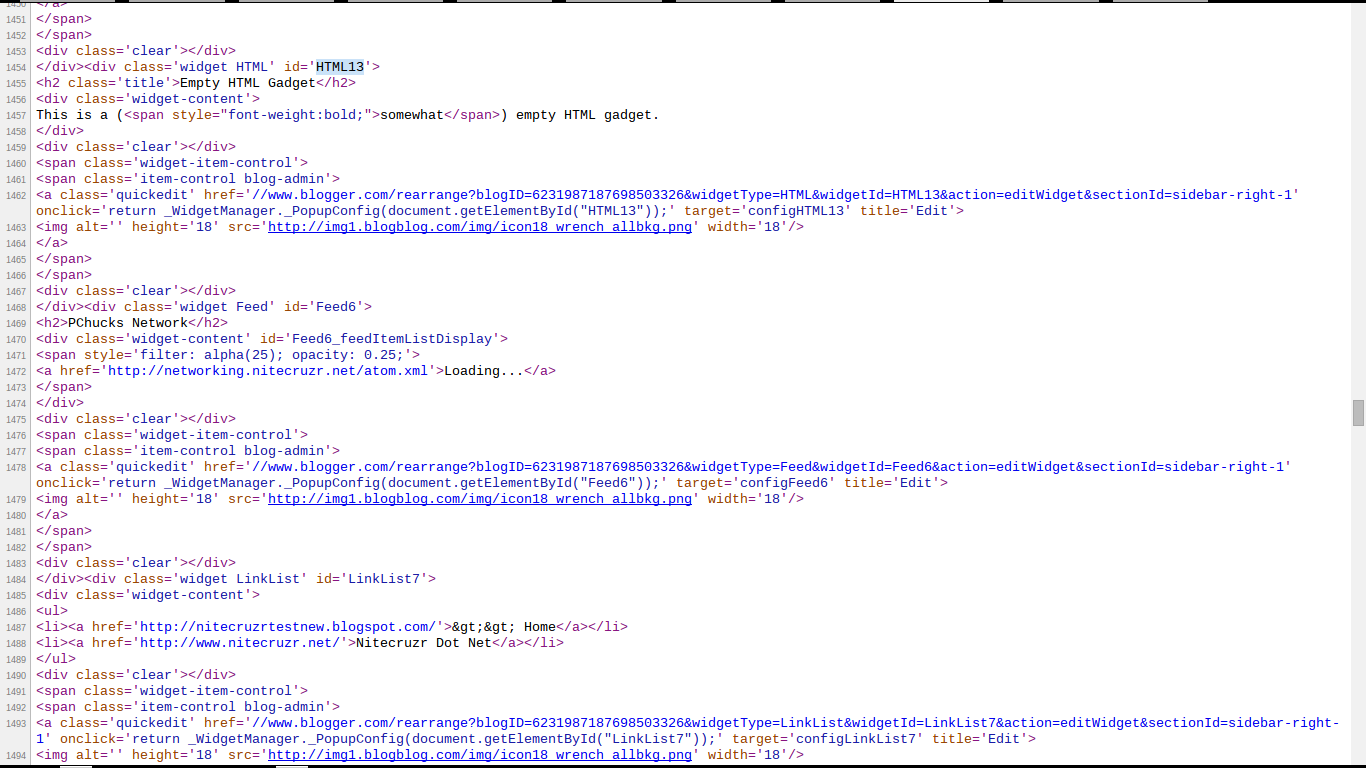 Extracting Html Javascript From A Source Listing