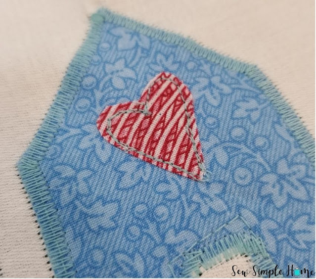 How to Applique Projects + Free Home Applique Design | Sew Simple Home