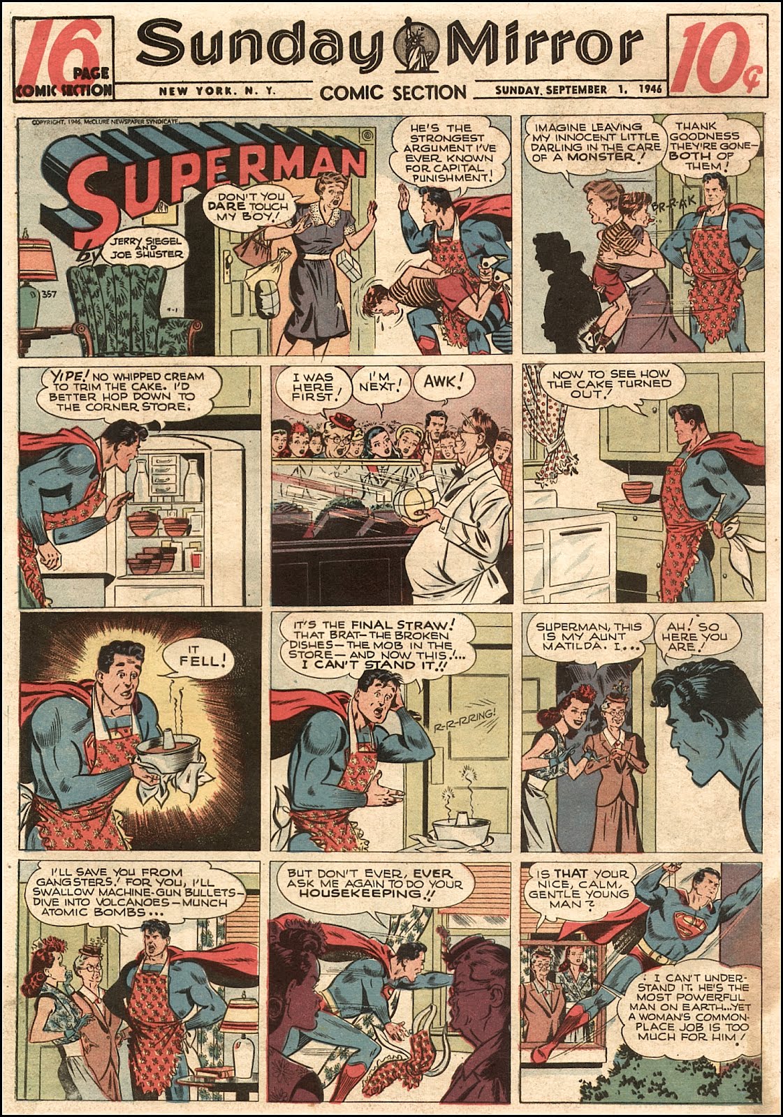 Pellucidar Offerings 3: Superman Strips