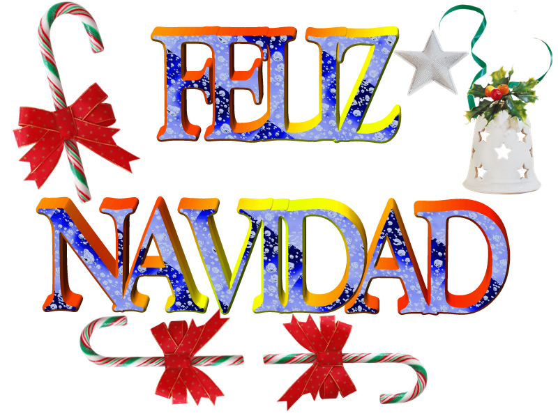 ® Colección de Gifs ®: IMÁGENES DE LETRAS DE FELIZ NAVIDAD