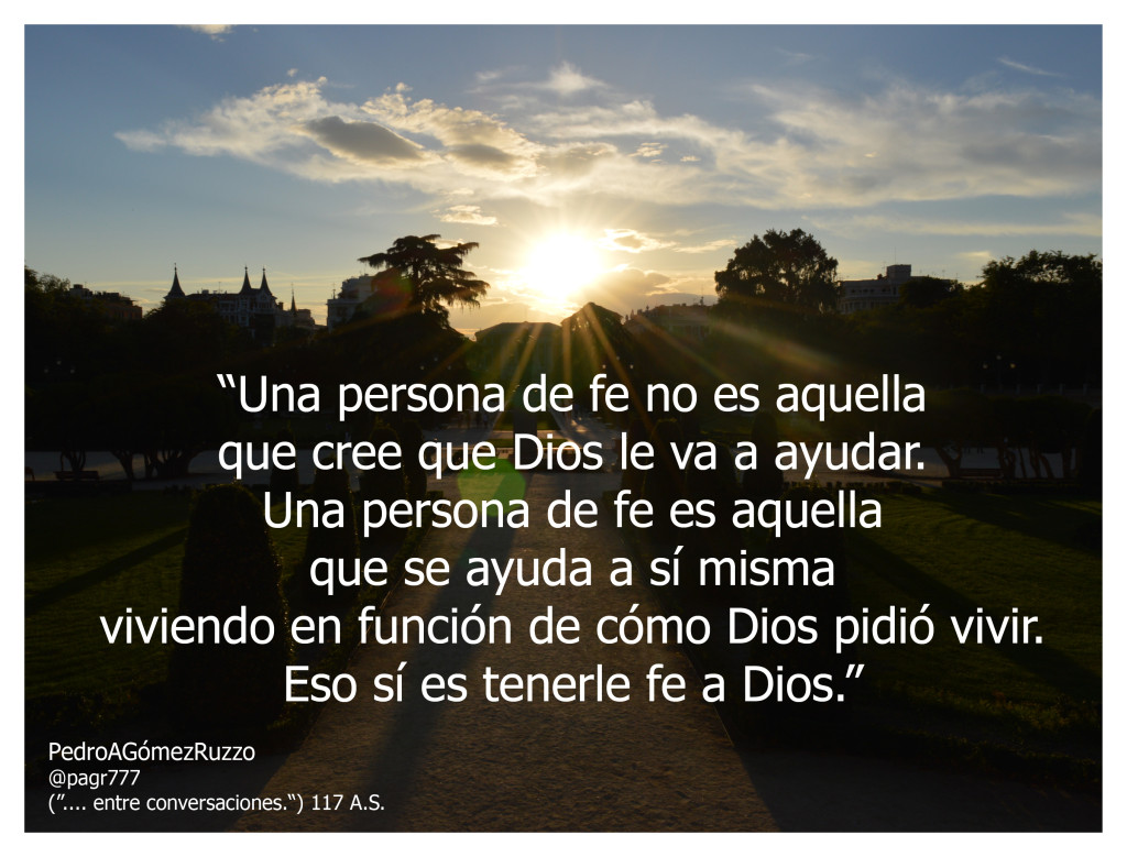 Carteles Maestros: Una persona de fe