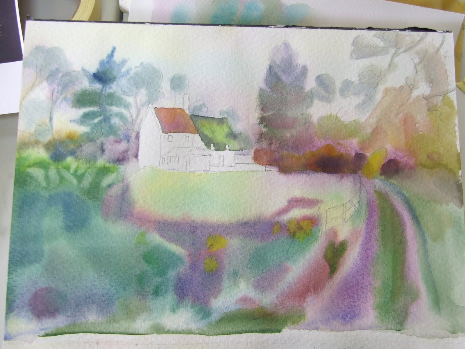 Gilly Marklew watercolour artist and tutor: TEACHING NOTES FOR TUESDAY ...