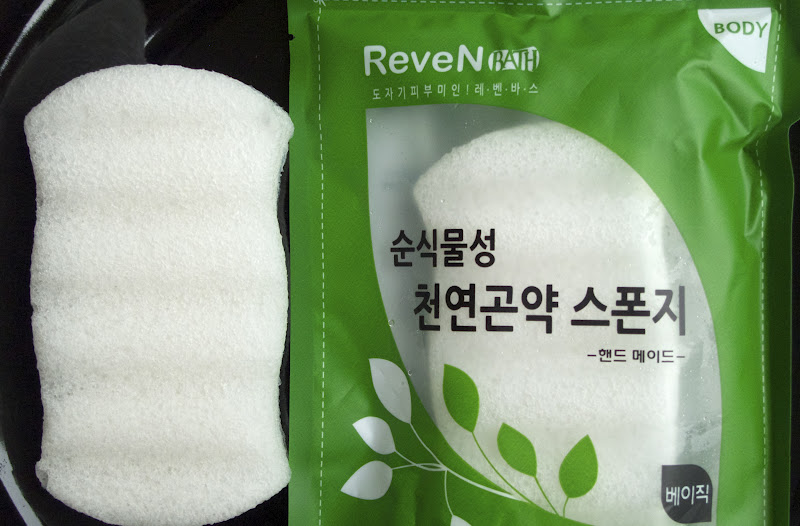 On my mind .... I: RAVE: ReveN Bath My Konjac 6 Wave Face & body Sponge