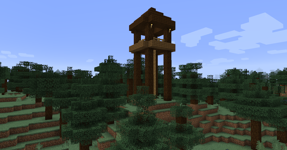 Simple Forest Watch Tower