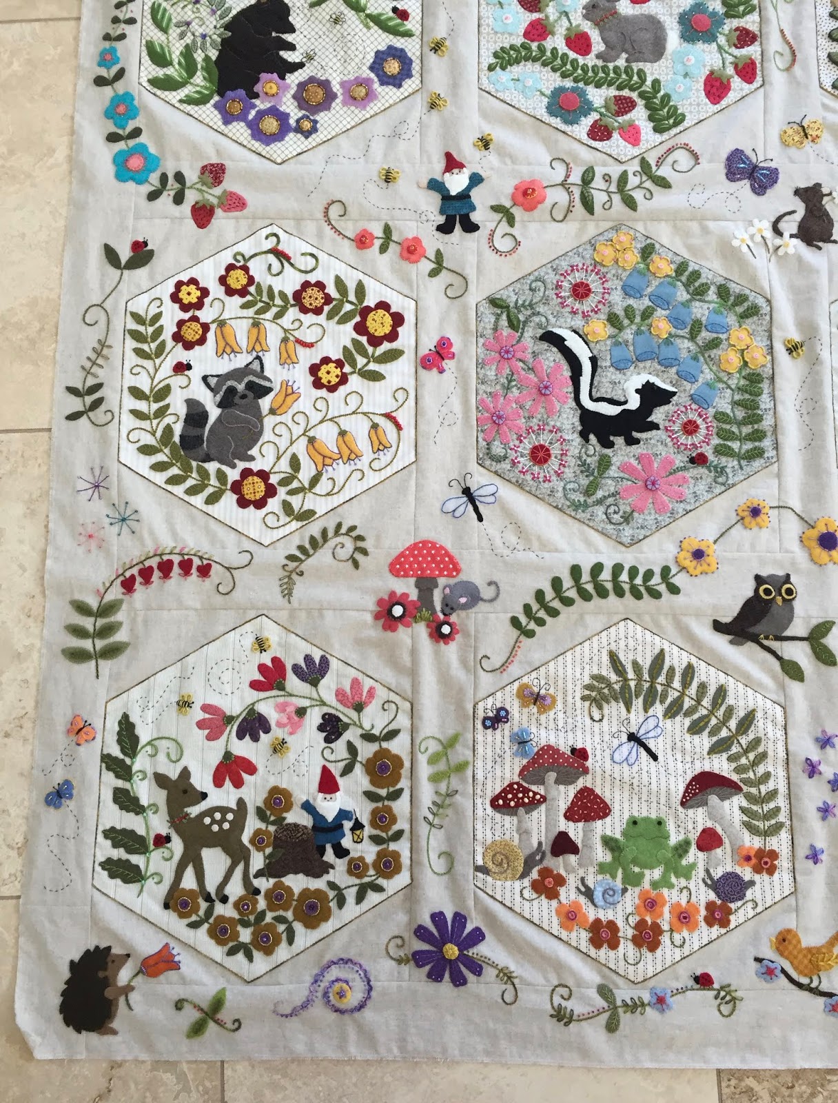 Sew Fun 2 Quilt: Woodland Whimsy Quilt Top - Complete!!