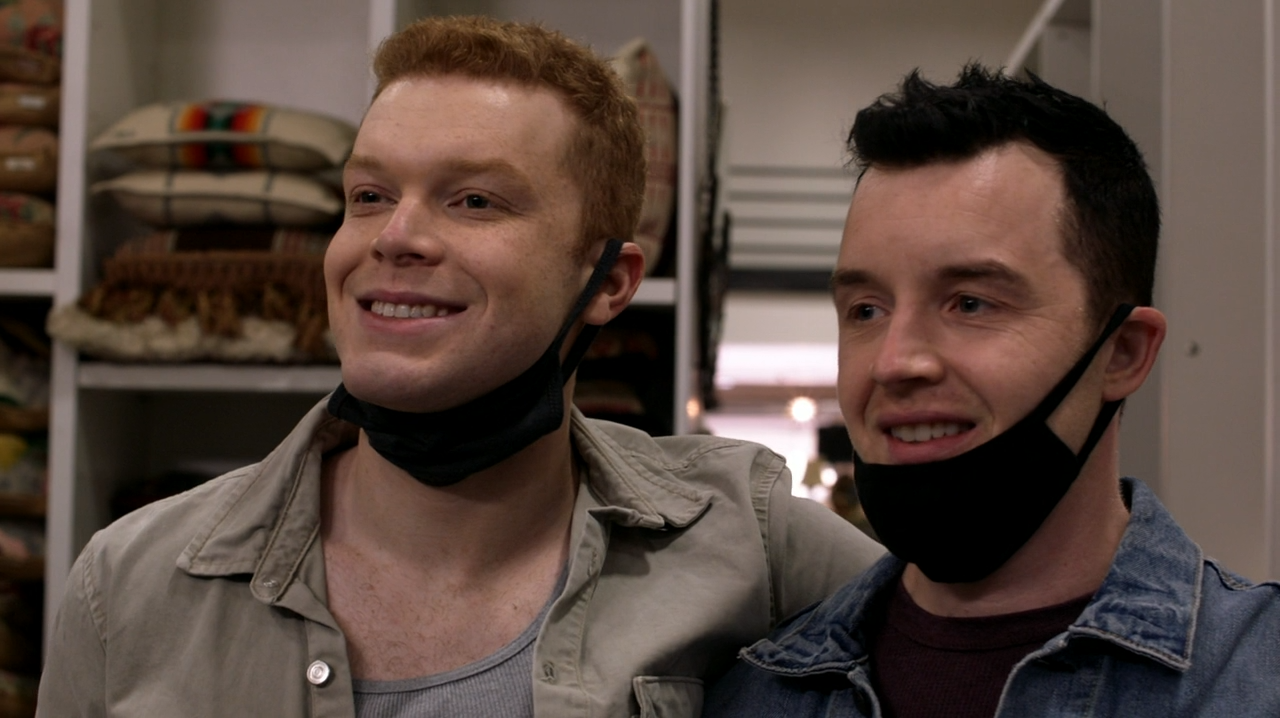 Hollis W. Chambers, Steve Howey, Noel Fisher, Cameron Monaghan, Doug ...