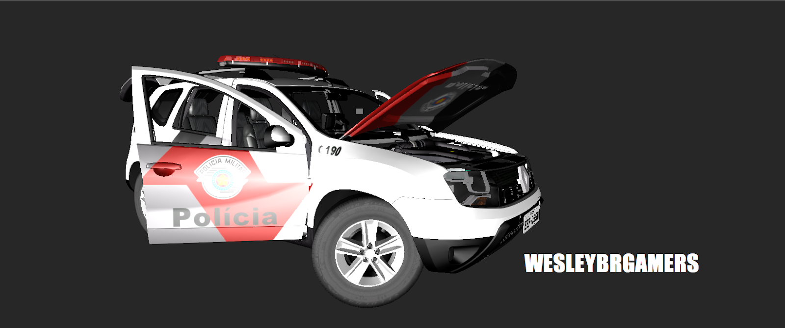 GTA Forças Armadas: Renault Duster Rp Pmesp 2017