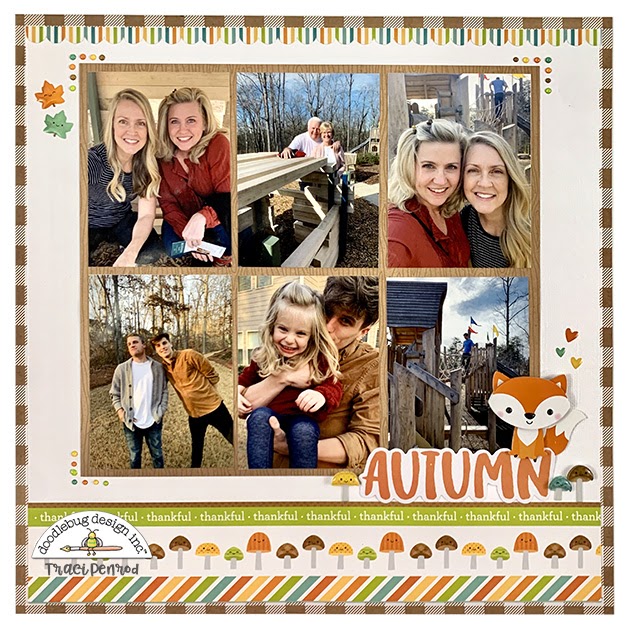 Doodlebug Design Inc Blog: PUMPKIN SPICE AUTUMN LAYOUT | with Traci