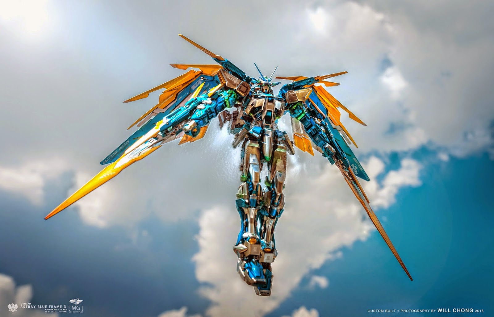Custom Build: MG 1/100 Gundam Astray Blue Frame D [COLD DRAGON KNIGHT ...