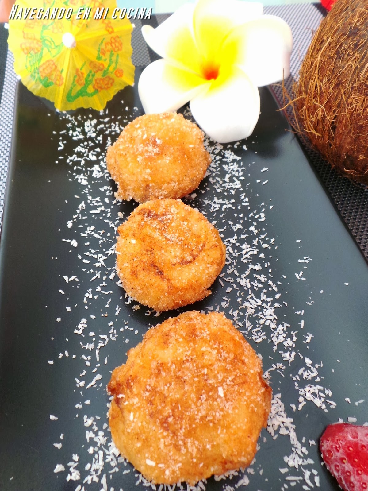 Navegando en mi Cocina: LECHE DE COCO FRITA