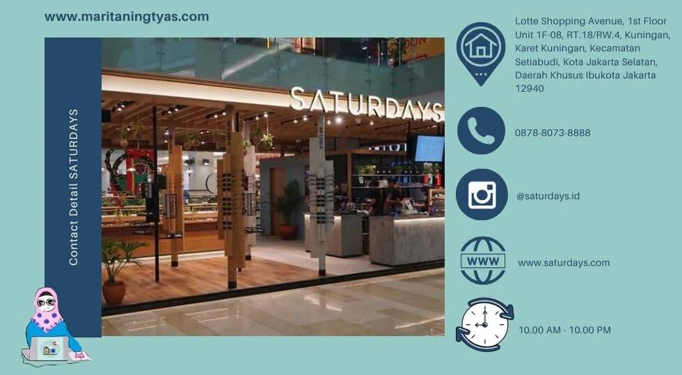 √Gerai Optik Kacamata SATURDAYS: Nama Menarik dan Konsep Unik