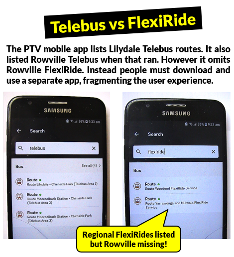 Melbourne on Transit: UN 105: Done in the wrong order? FlexiRide buses ...