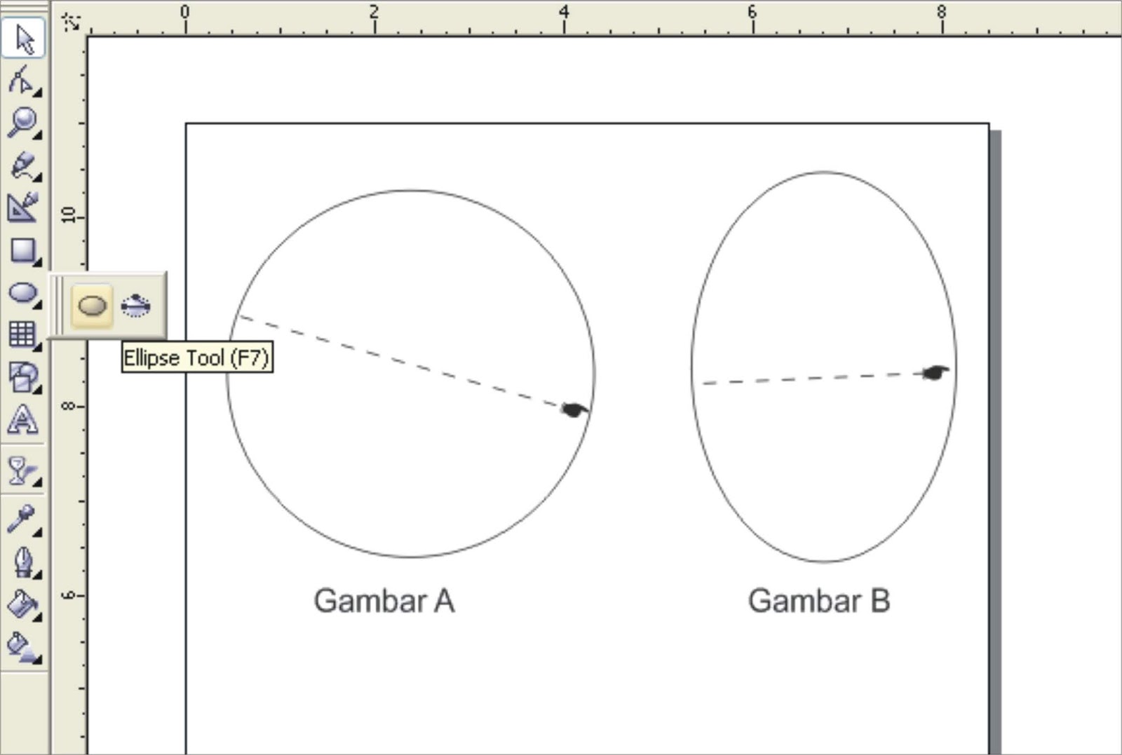 Kreasi Kita: Membuat Bentuk Objek Sederhana CorelDraw