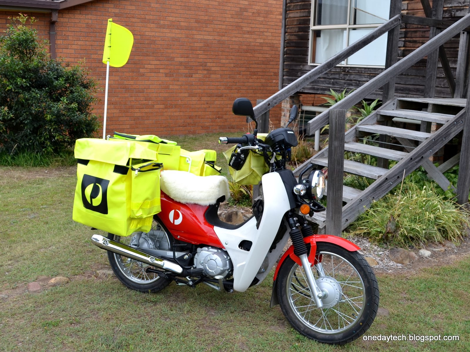 Onedaytech: Auspost gets the new NBC110 Super Cub