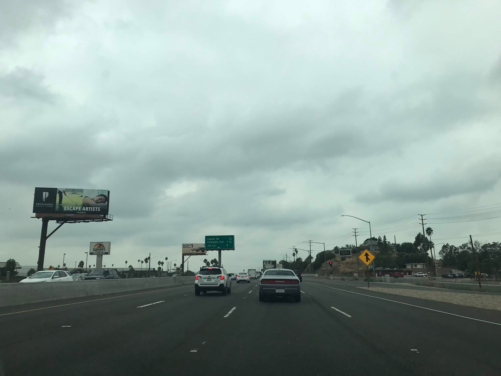 Interstate 215/former Interstate-15 East and California State Route 194