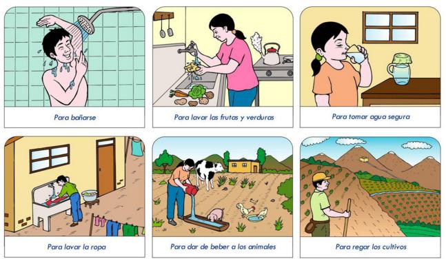 El agua liquido vital para la vida : EL AGUA VITAL PARA LA VIDA