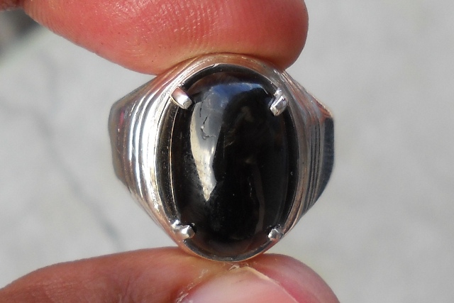 Lapak Batu Antik ( LBA ): AK168- SOLD - Batu Akik Bulu Monyet - Antik