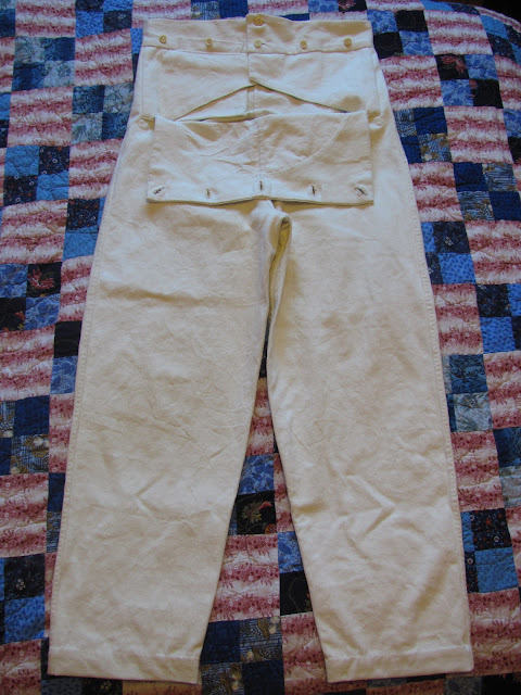 A.J. Keehan, Seamster: 1840s Military Broadfall Trousers!