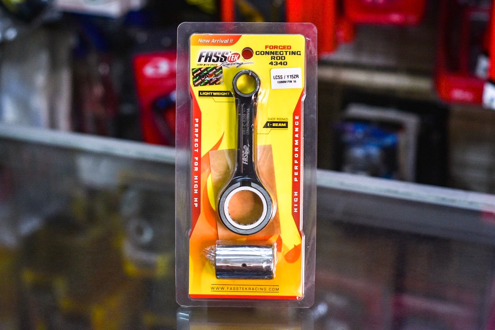 FASSTEK Racing Forged Connecting Rod Y15ZR / R15 / R125 / FZ150 98mm ...