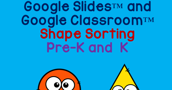 Sorting Shapes with Moveable Pieces for use with Google Classroom ...