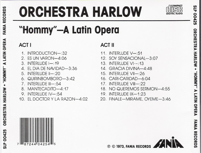 DOMINICAN LATIN: LARRY HARLOW_HOMMY A LATIN OPERA_1973...