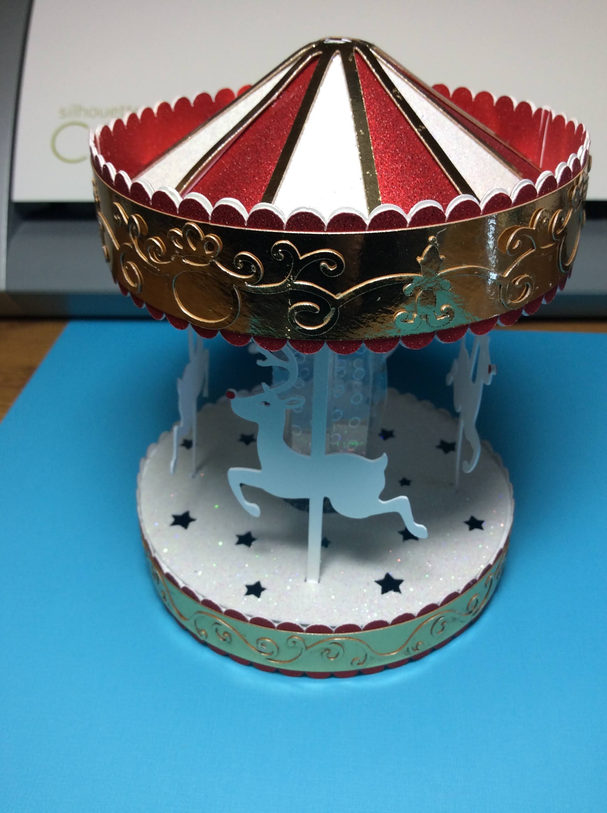 Papercrafts and other fun things: A Christmas Carousel with a Color ...