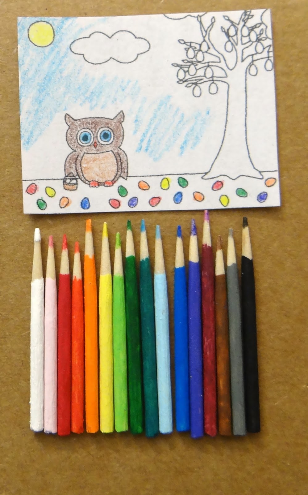 Amber's Craft a Week Blog: Mini Colored Pencils