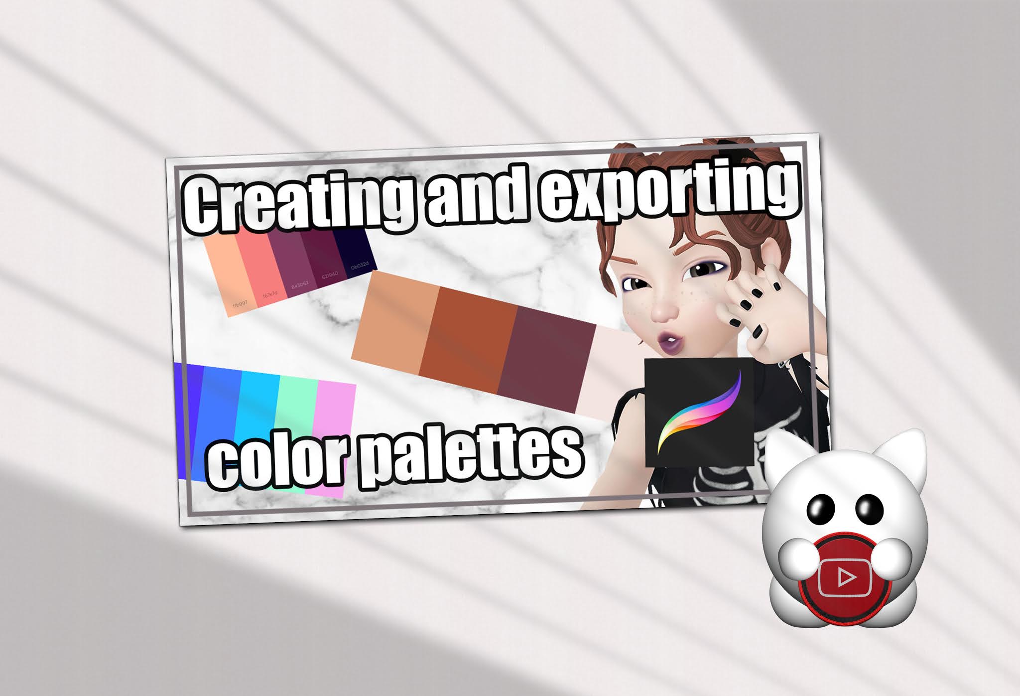 Creating & Exporting Color Palettes in Procreate - Eldee Studios Creating & Exporting Color Palettes in Procreate - Eldee Studios