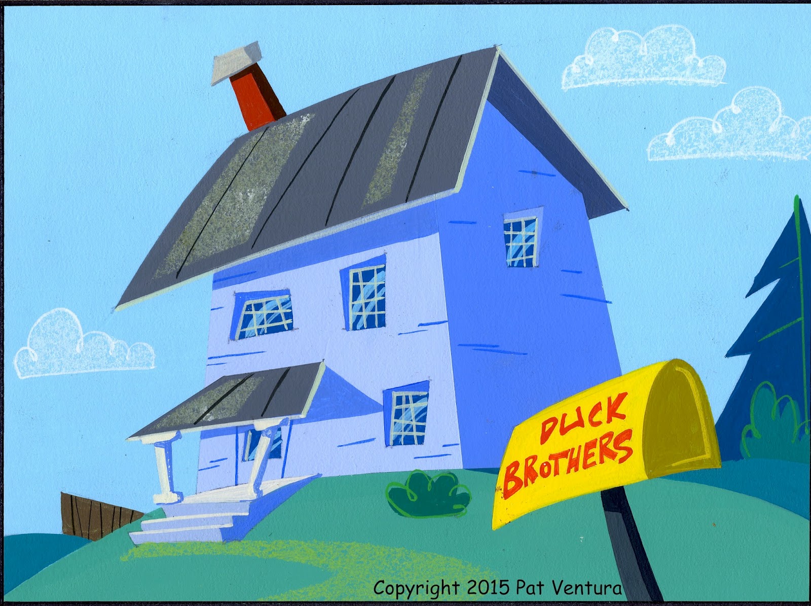 'Pat' Ventura's VenturaToons: THE DANGEROUS DUCK BROTHERS