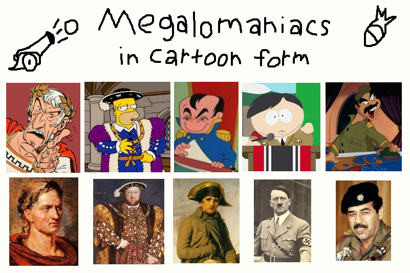 Megalomania aun existe hoy en dia?