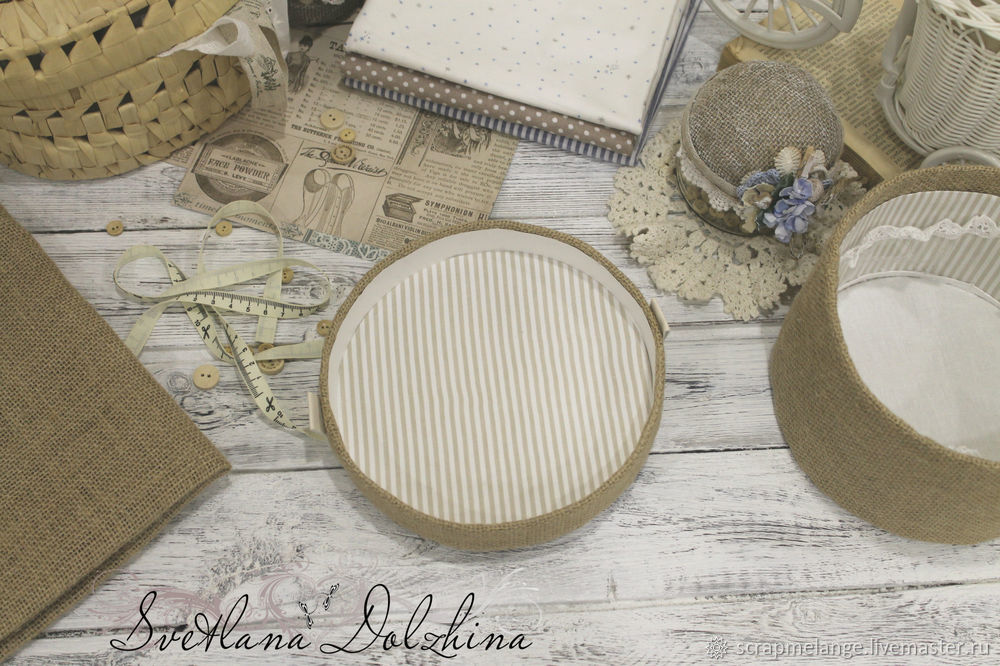 How to make a storage round box ~ DIY Tutorial Ideas!