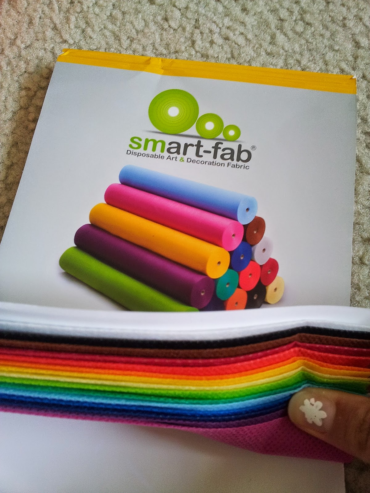 Mom's Thumb Reviews: Smart Fab Fabric