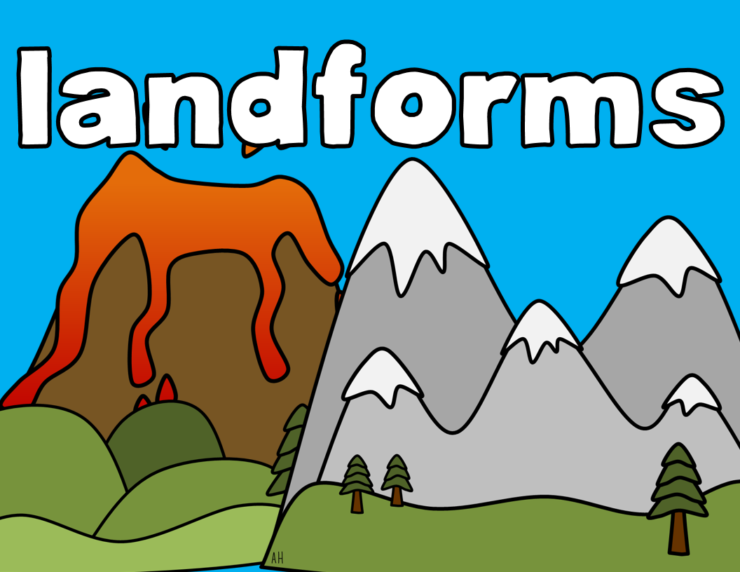 The Teaching Sweet Shoppe!: Visual Vocabulary Discs for Landforms